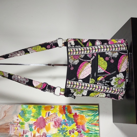 Vera Bradley | Bags | Vera Bradley Moon Blooms Quilted Messenger Style Crossbody Bag | Poshmark
